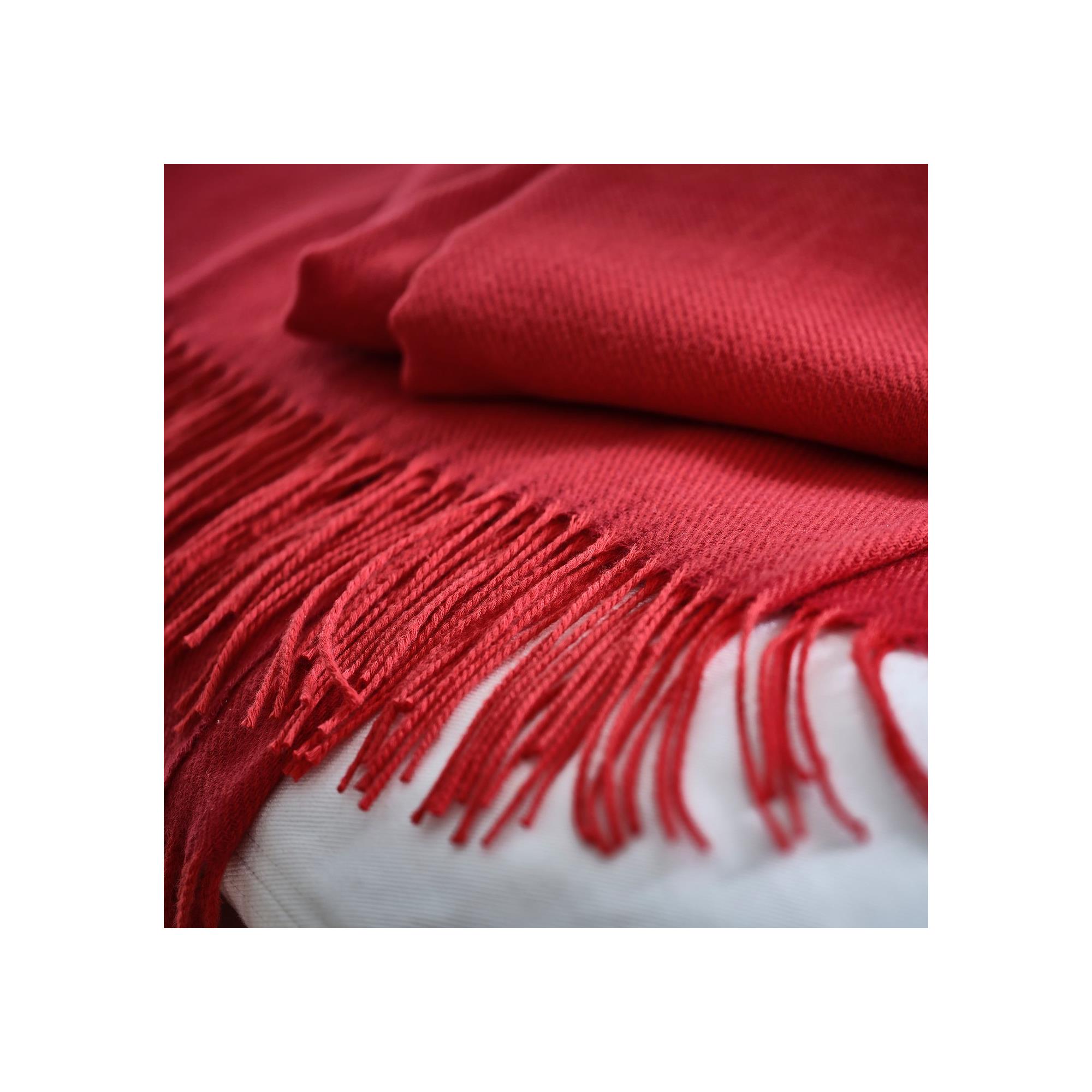 VINTERFINT red 120x160 cm throw - 70607788 | IKEA