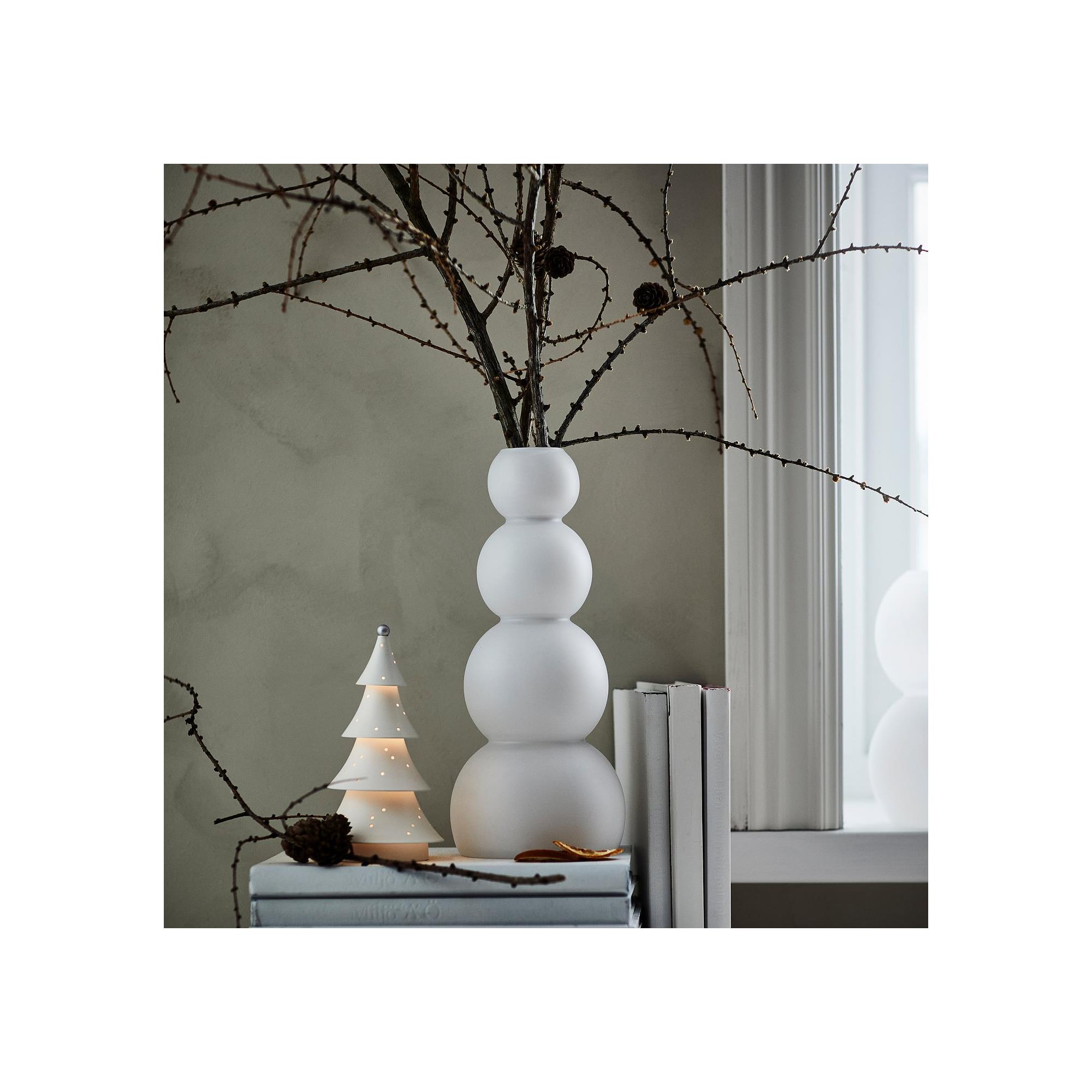 VINTERFINT beyaz 32 cm cam vazo - 90604703 | IKEA