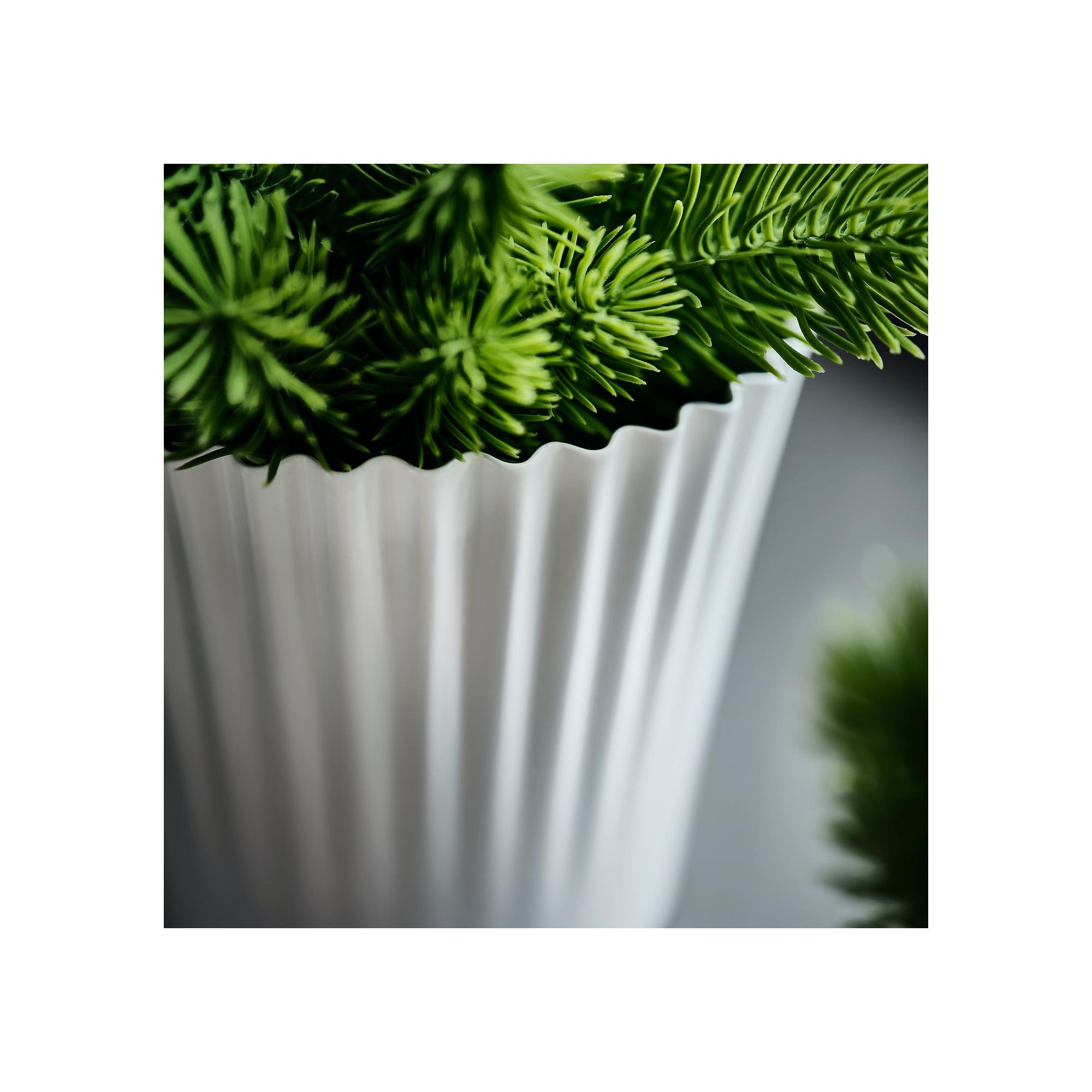 VINTERFINT beyaz 9 cm çelik saksı - 90603591 | IKEA