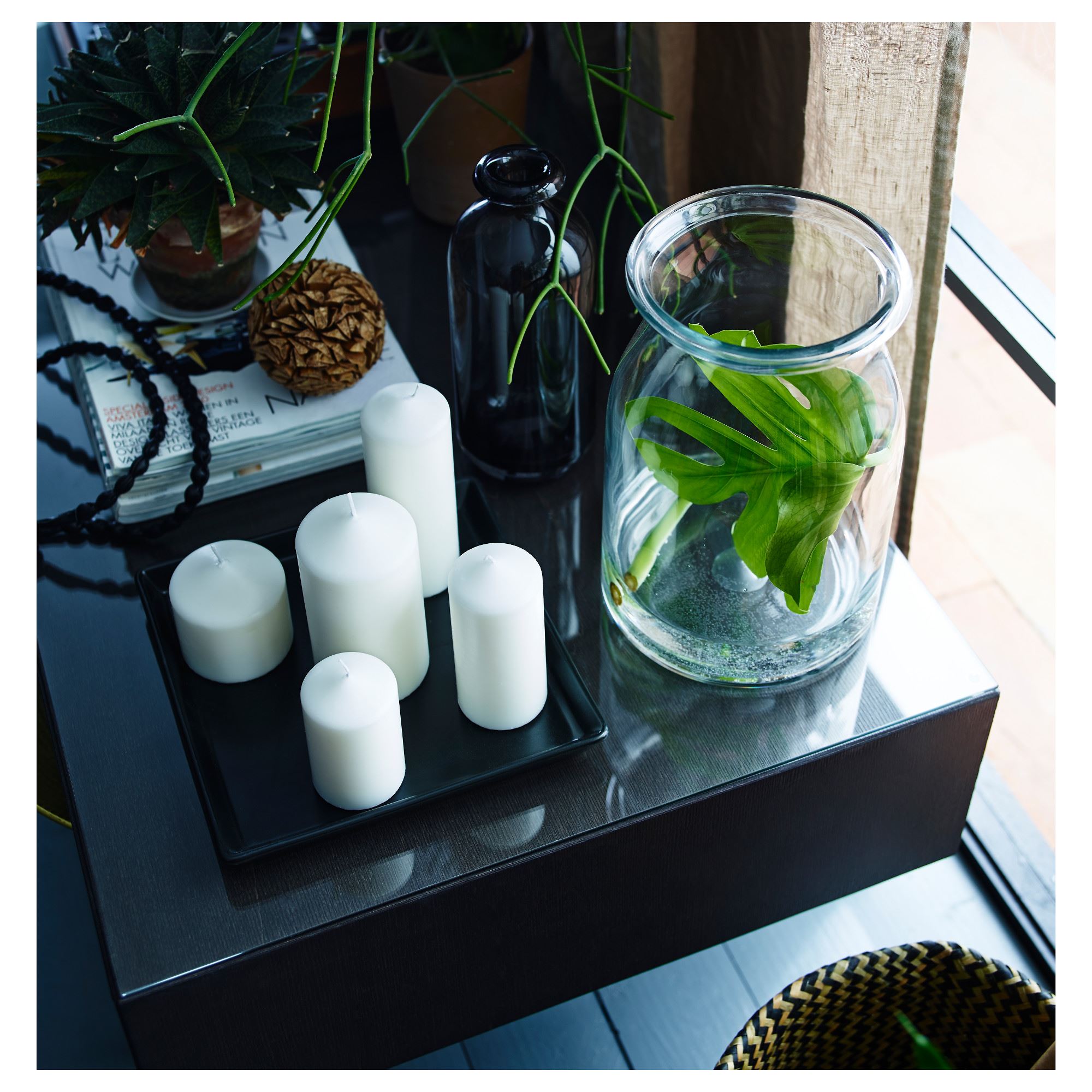 BEGARLIG glass 29 cm glass vase - 30309781 | IKEA