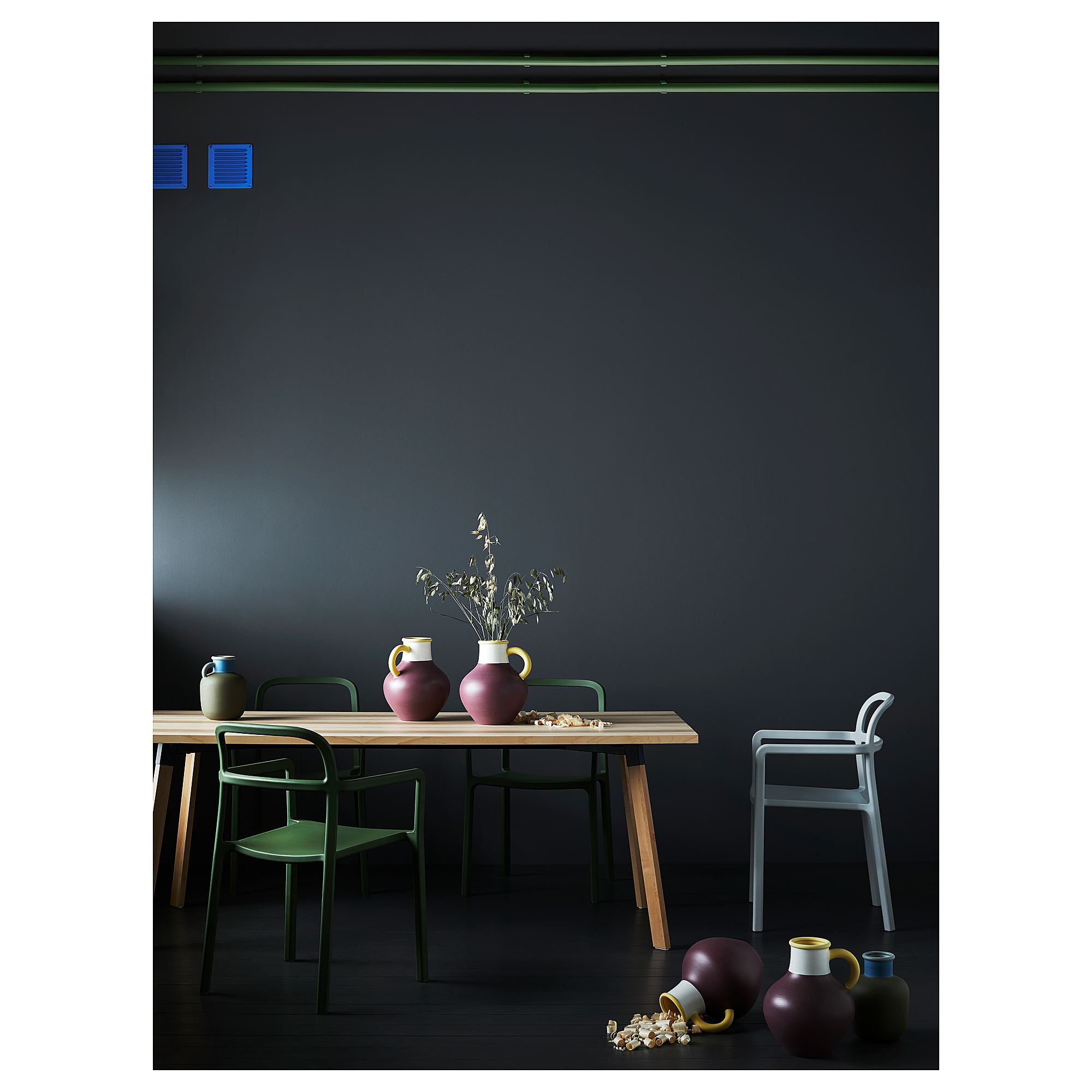 YPPERLIG ash seats 6-8 dining table - 80346583 | IKEA