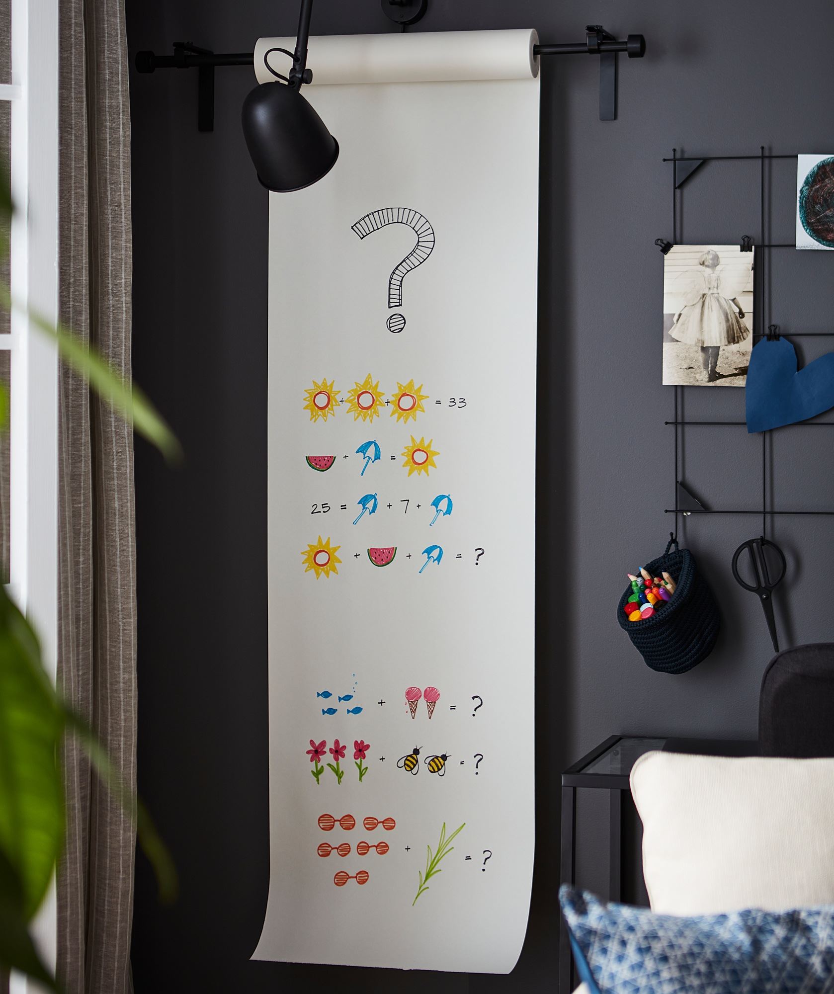 MALA white drawing paper roll - 70461088 | IKEA