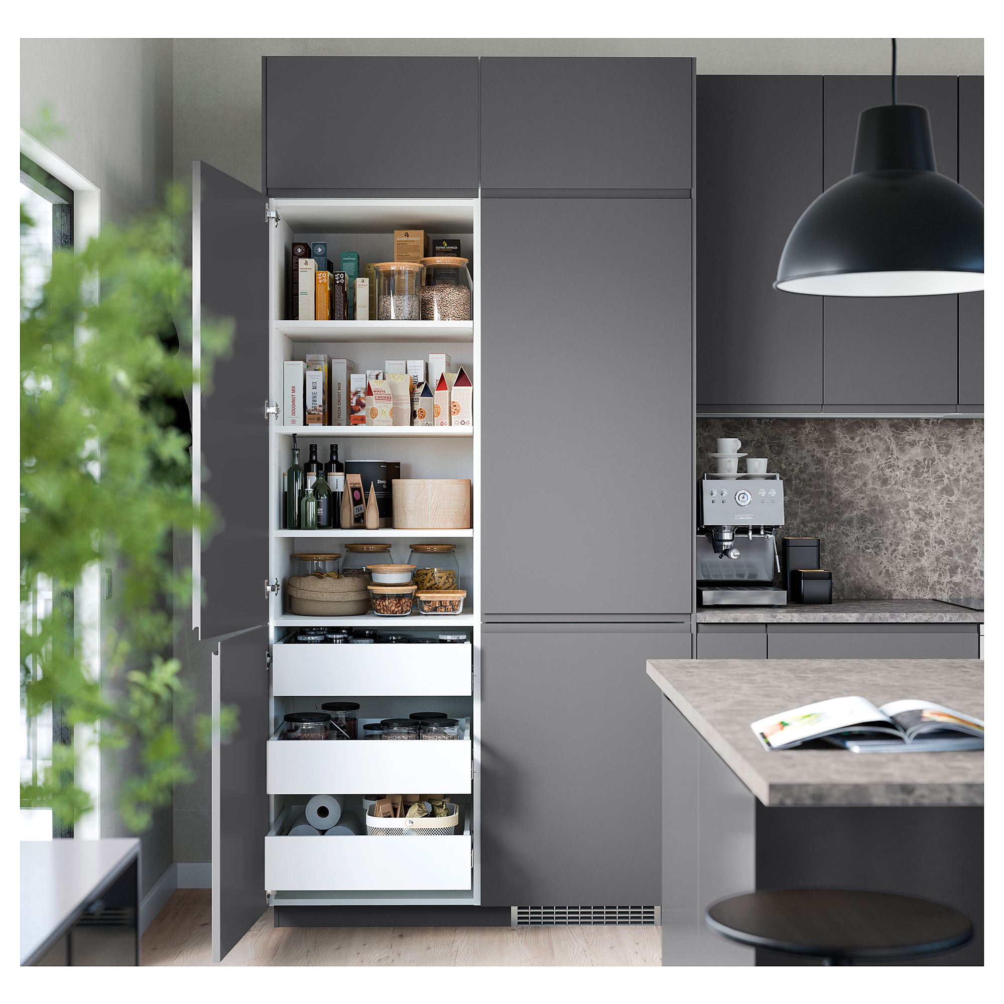 EXCEPTIONELL white 60x60 cm kitchen drawer - 00447816 | IKEA