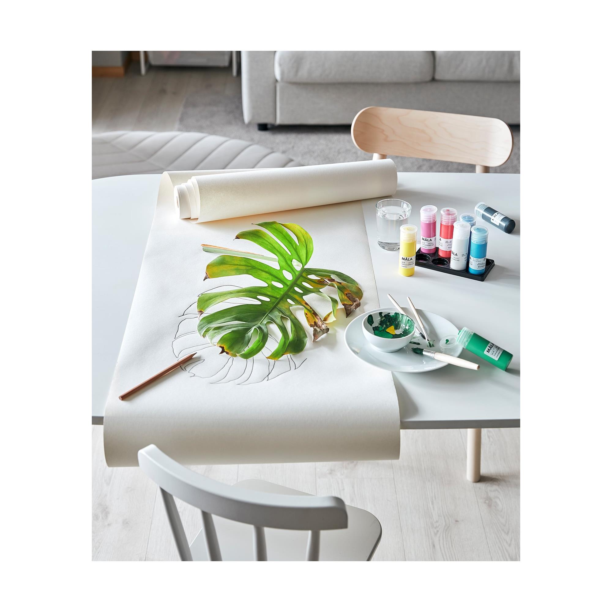 MALA white drawing paper roll - 70461088 | IKEA
