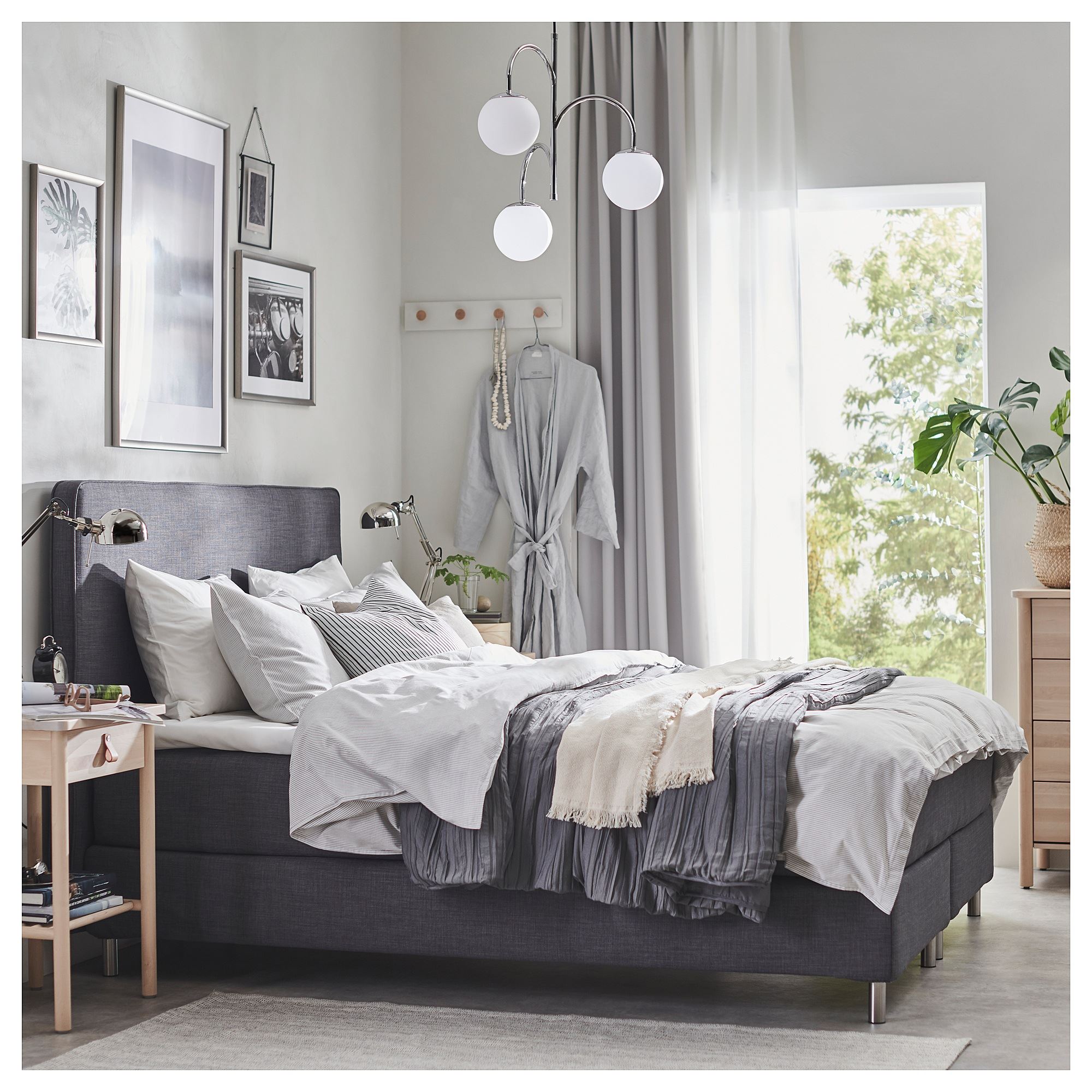 SIMRISHAMN krom kaplama sarkıt lamba - 80407835 | IKEA