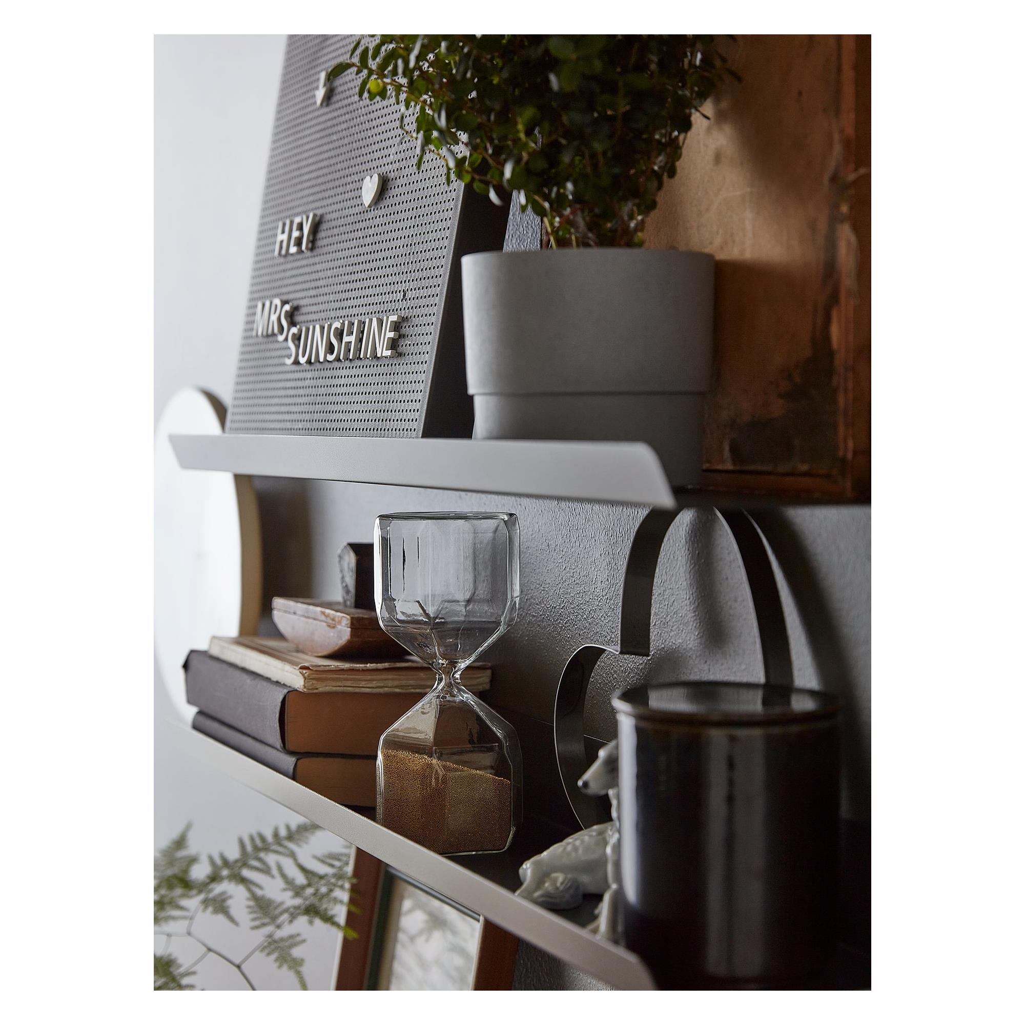 MALMBACK dark grey 60 cm picture ledge - 40446339 | IKEA