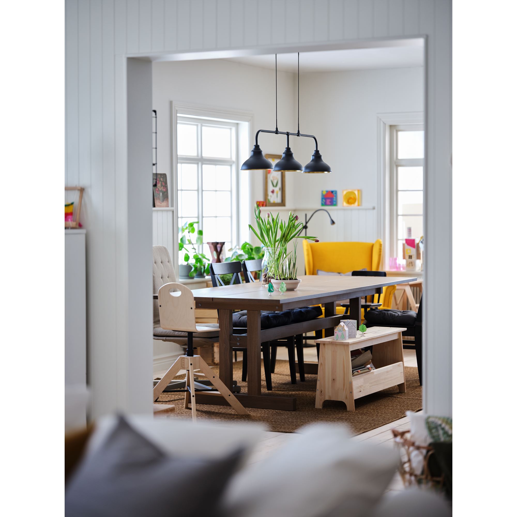 PERJOHAN pine 100 cm bench - 60485339 | IKEA