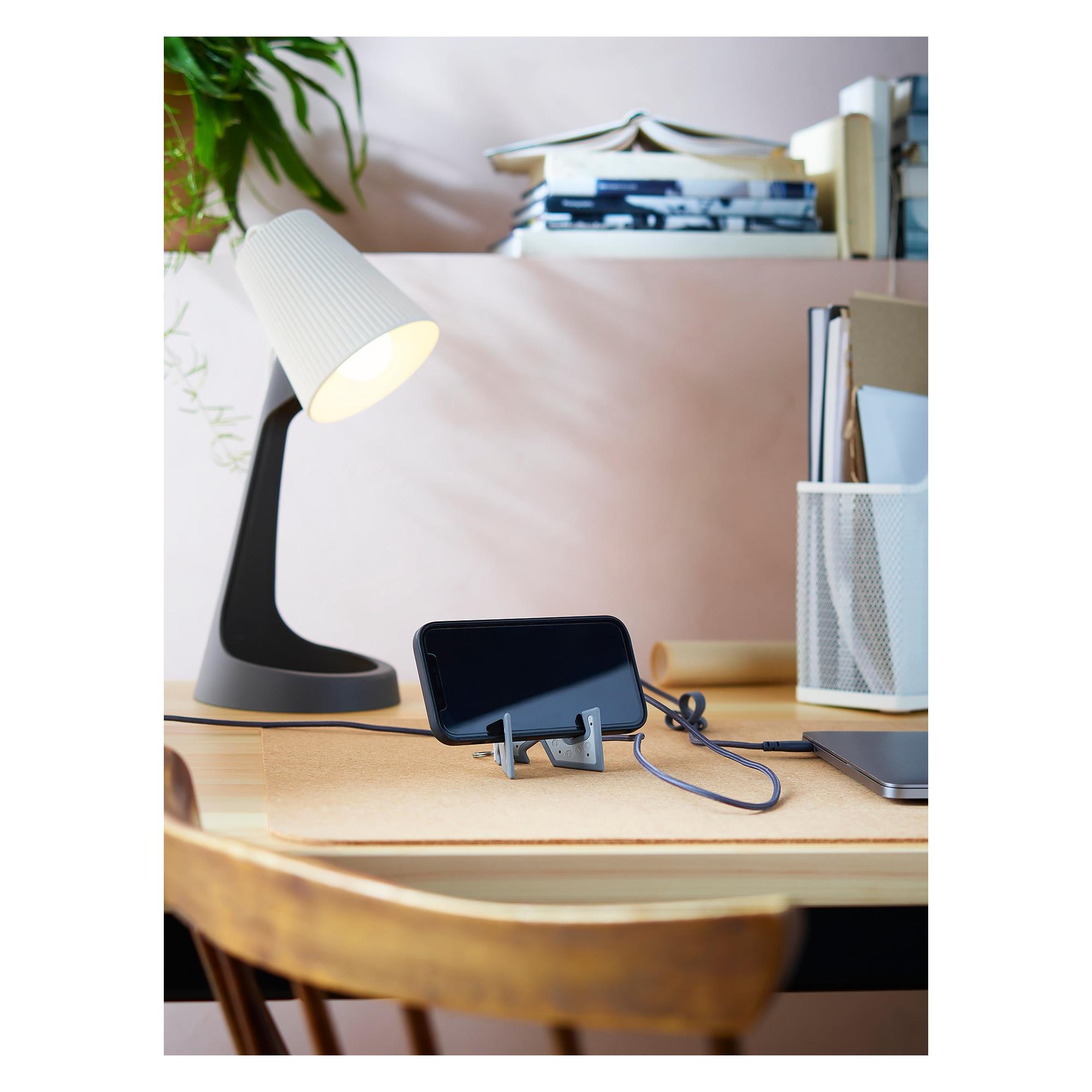 YUPPIENALLE gri 8x4 cm telefon/tablet standı - 20503887 | IKEA