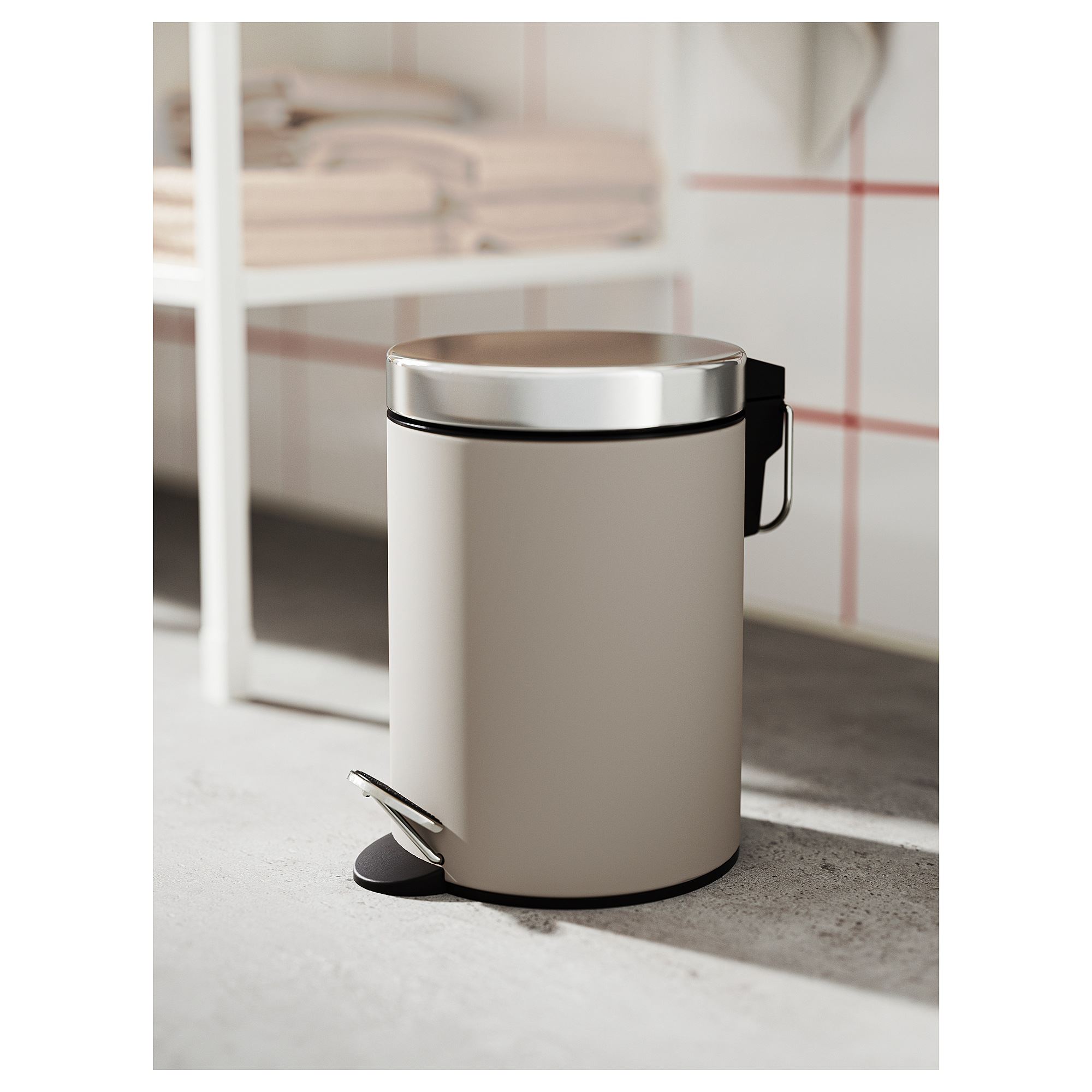 EKOLN bej 3 lt çöp kutusu - 70493013 | IKEA