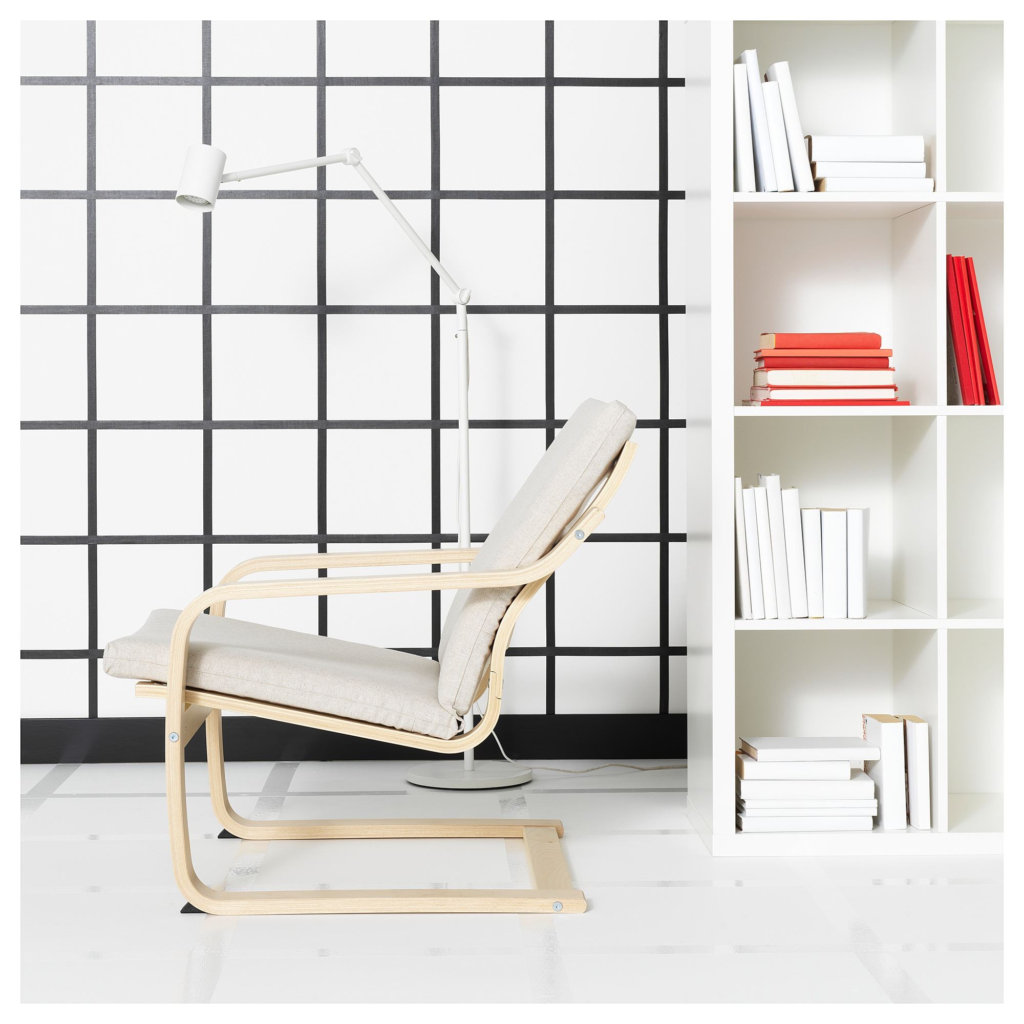 POANG birch veneer rocking-chair frame - 00582197 | IKEA