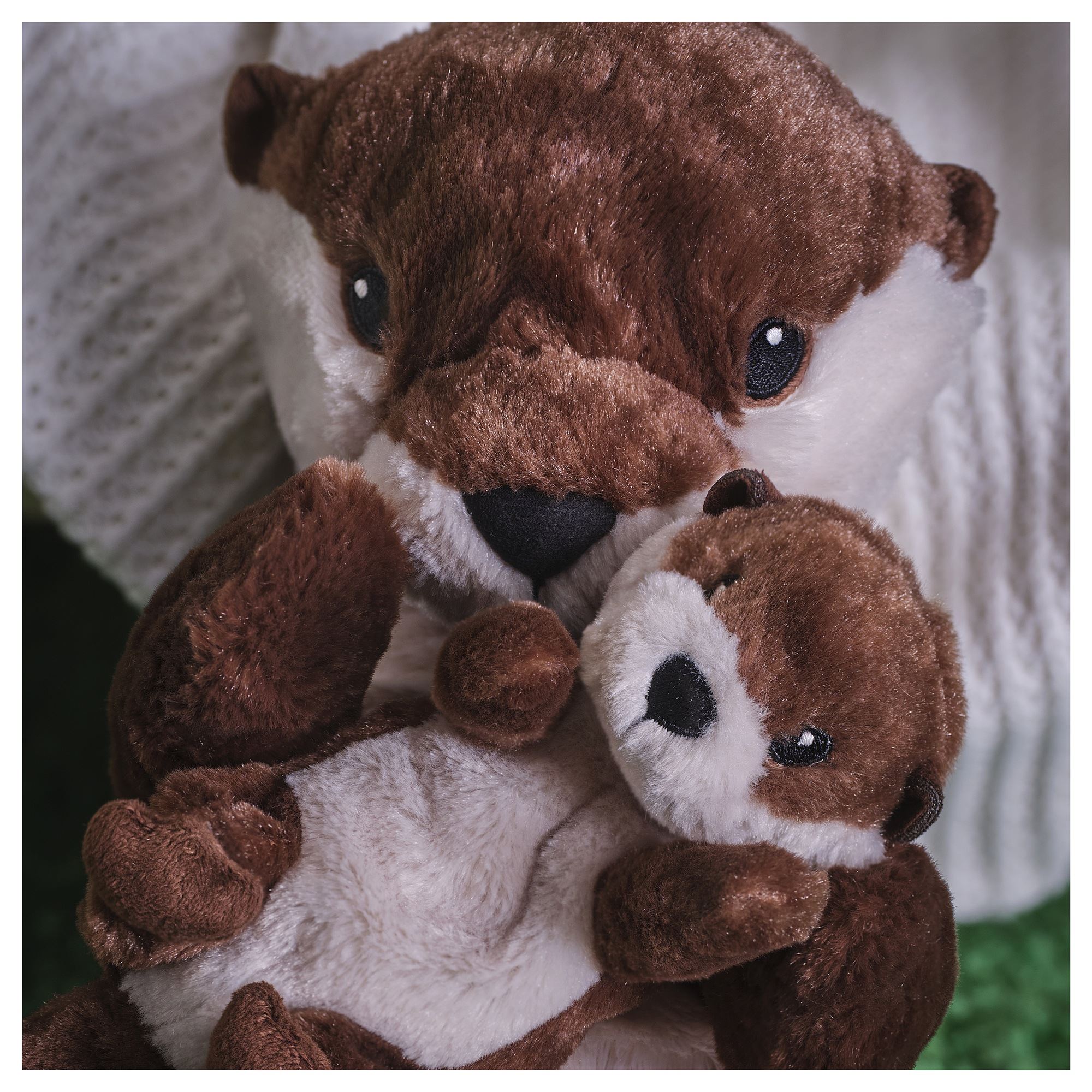 SKOGSDUVA brown/beige 45 cm soft toy - 90576899 | IKEA