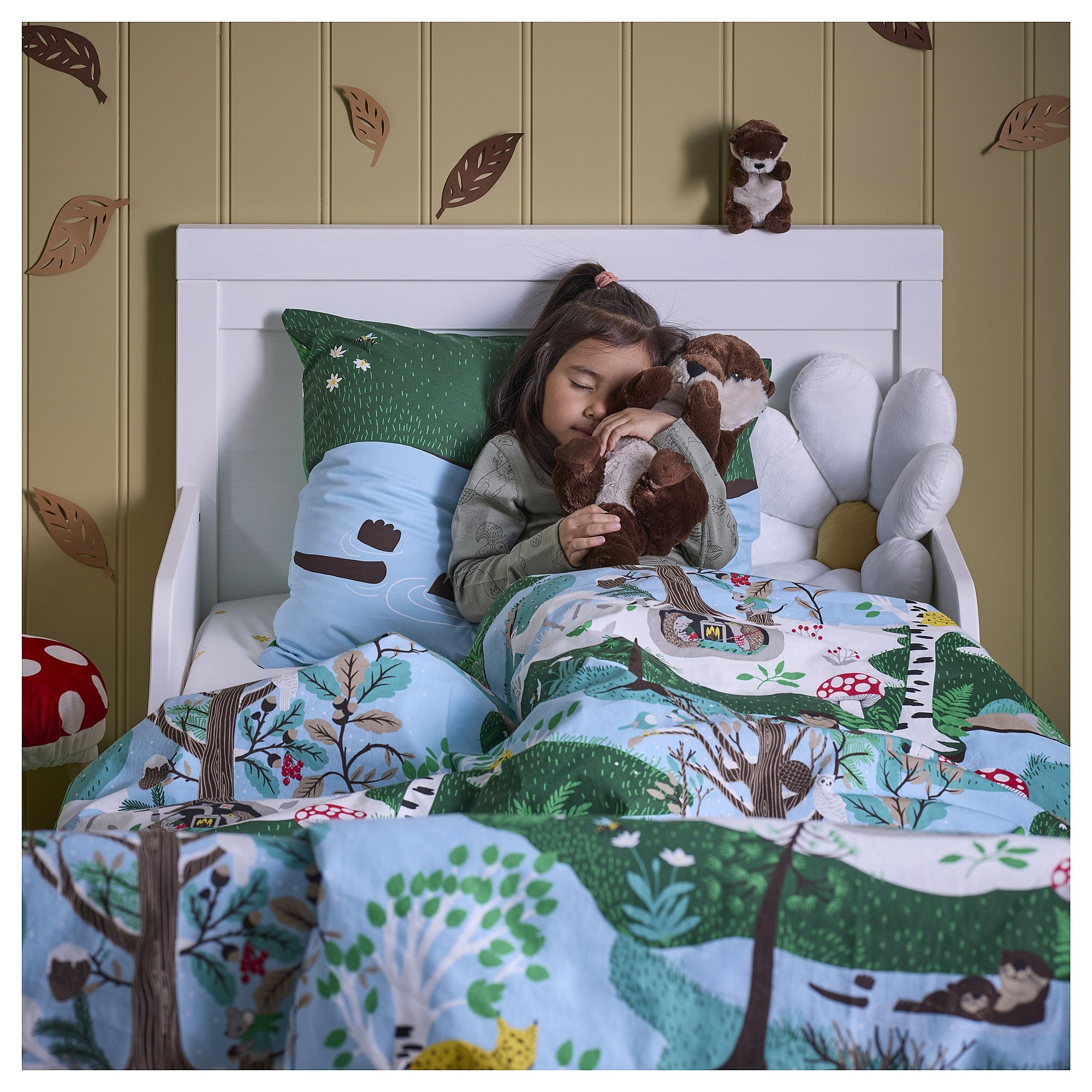 SKOGSDUVA brown/beige 45 cm soft toy - 90576899 | IKEA