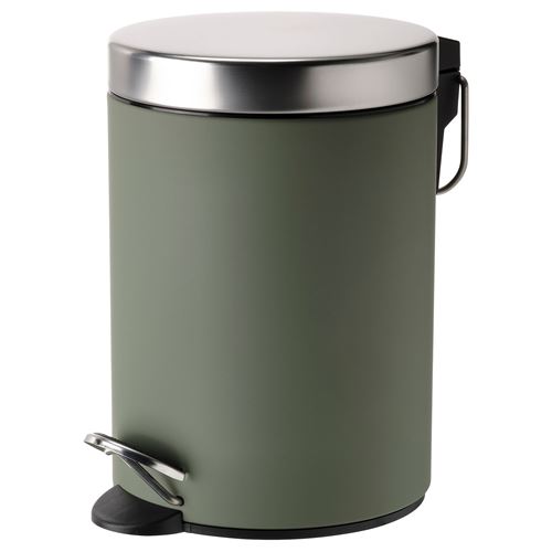 EKOLN grey-green 3 l waste bin - 60496804 | IKEA