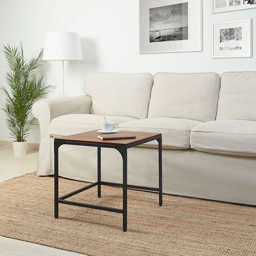 FJALLBO siyah 51x51 cm yan sehpa - 30510774 | IKEA