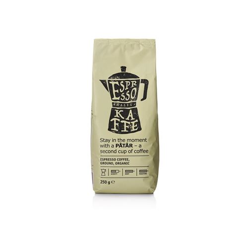 PATAR 250 gr organic espresso ground coffee - 60324577 | IKEA